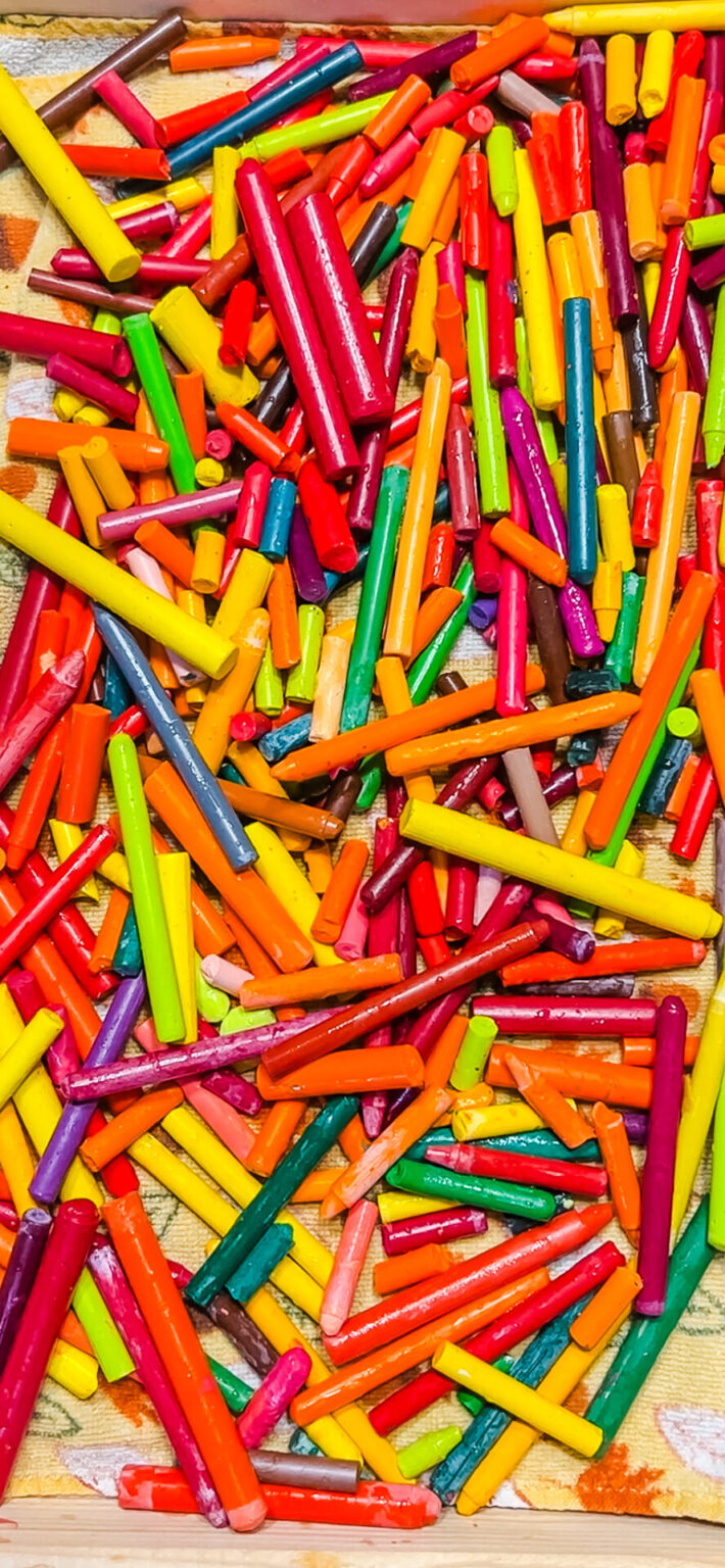 Fun and Easy Homemade Crayons - Mason Jar of Memories