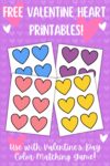 Easy Toddler Color Matching Game for Valentine’s Day - Mason Jar of ...