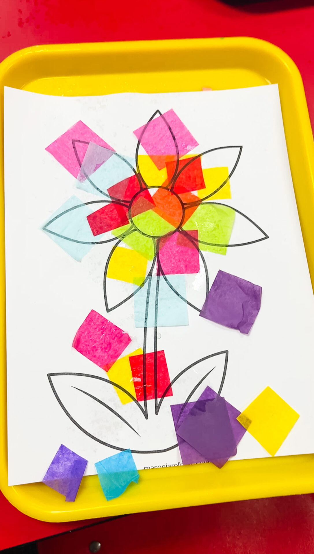FREE Spring Craft and Coloring Flower Printables! - Mason Jar of Memories